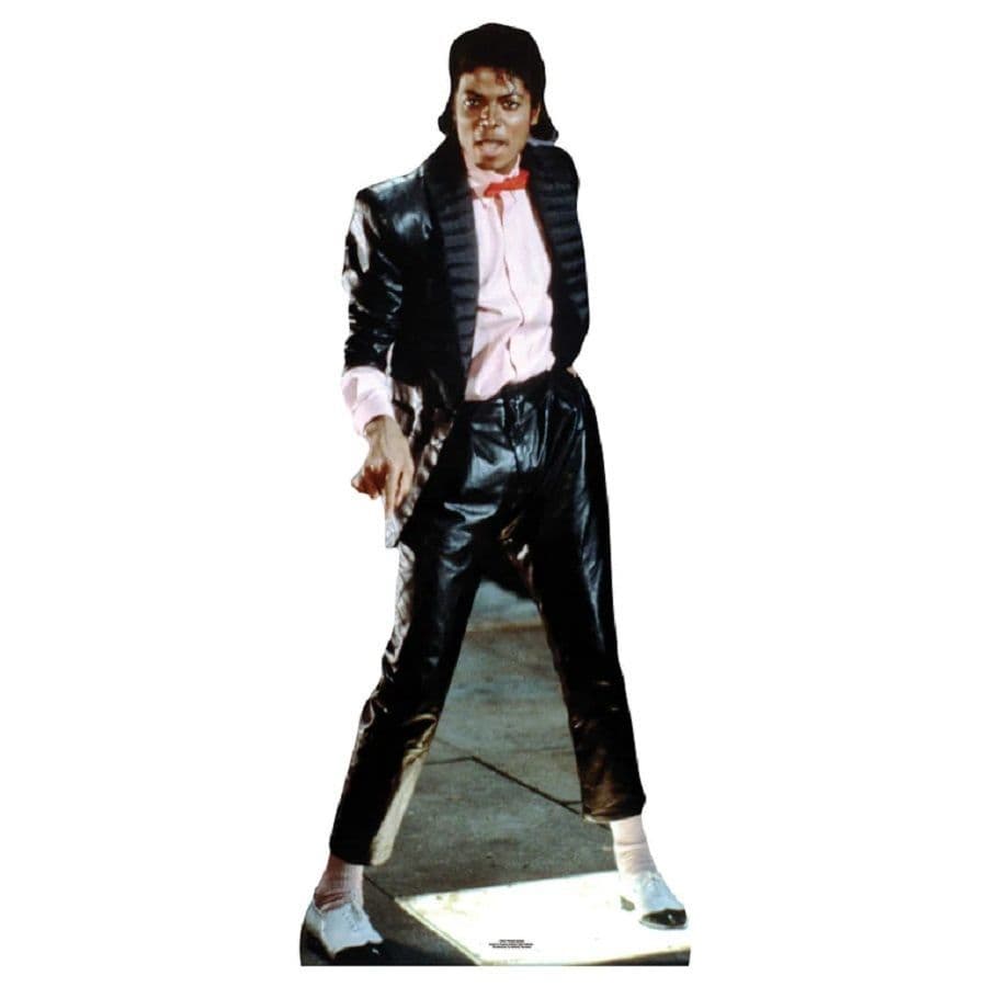 MICHAEL JACKSON LIFE SIZE CARDBOARD CUT OUT