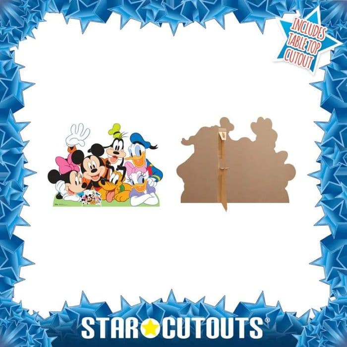 MICKEY MOUSE AND FRIENDS DISNEY GROUP CARDBOARD CUT OUT