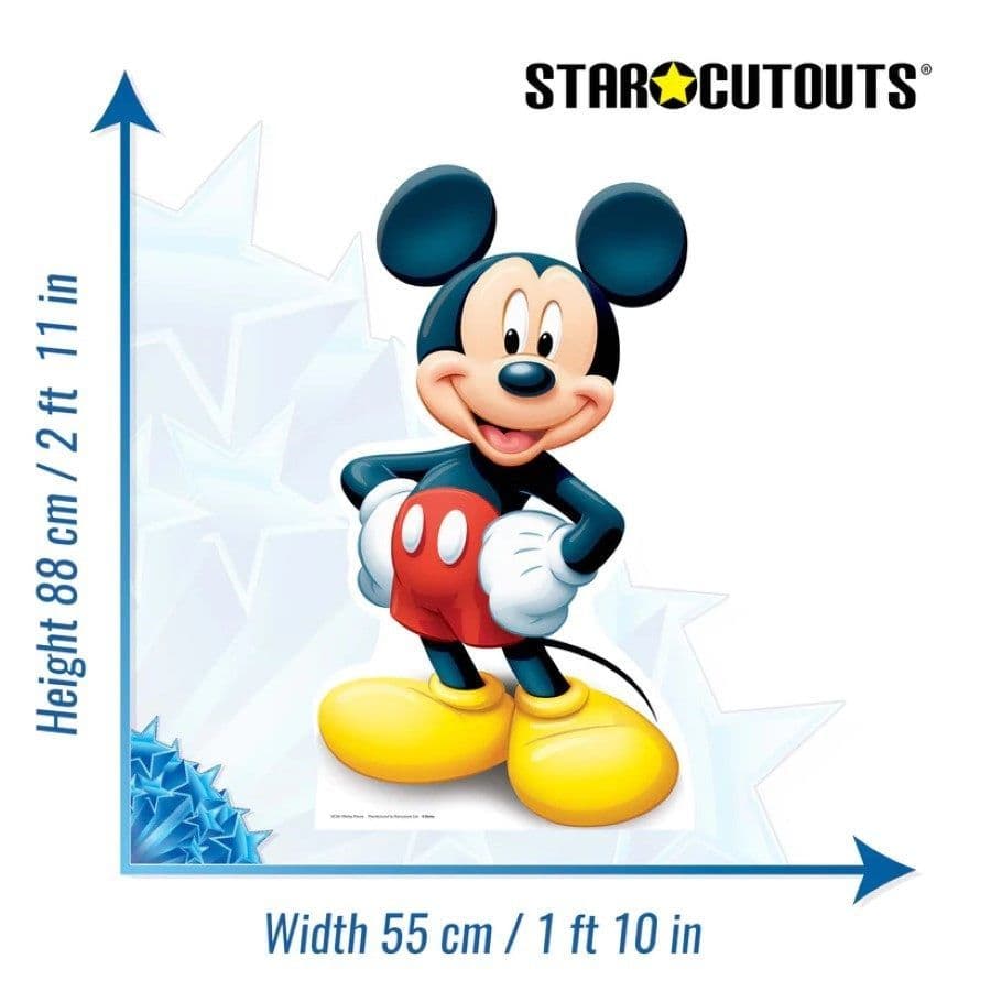 MICKEY MOUSE DISNEY CARDBOARD CUT OUT