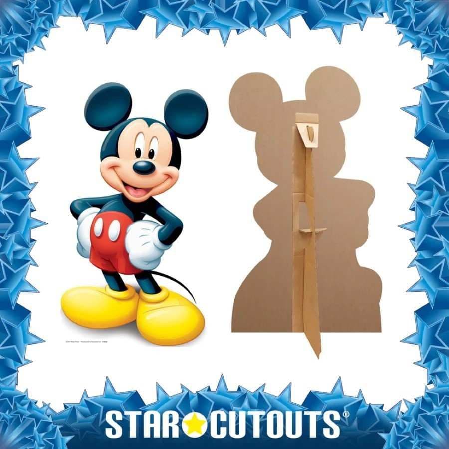 MICKEY MOUSE DISNEY CARDBOARD CUT OUT