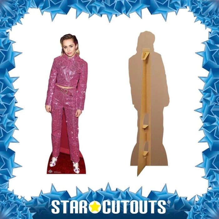 MILEY CYRUS LIFE SIZE CARDBOARD CUT OUT