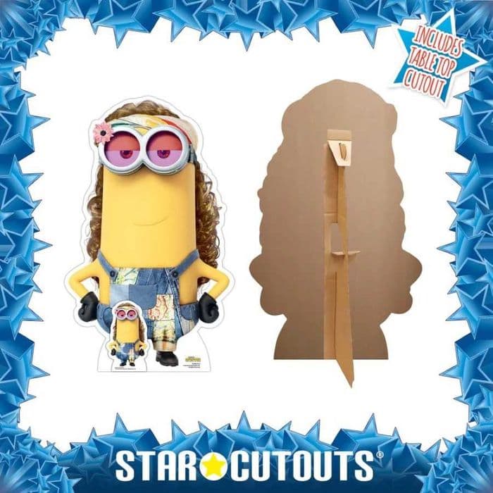 MINIONS 2 HIPPY KEVIN CARDBOARD CUT OUT