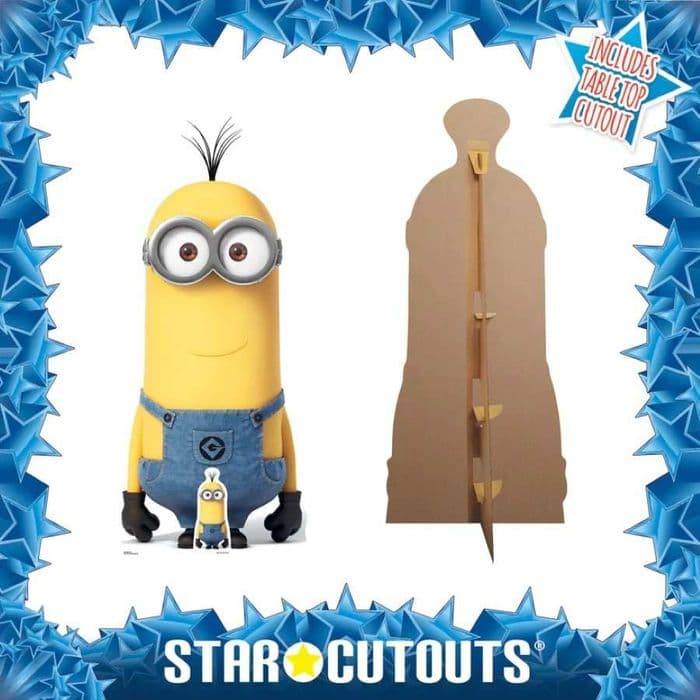 MINIONS KEVIN TALL CARDBOARD CUT OUT