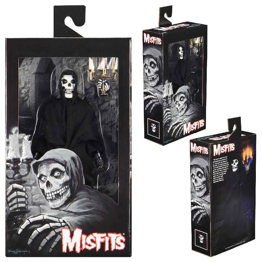 MISFITS 8" THE FIEND CLOTHED ACTION FIGURE WITH BLACK ROBE FROM NECA