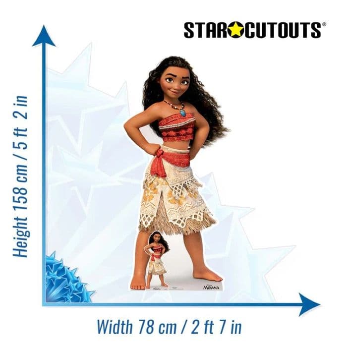 MOANA DISNEY CARDBOARD CUT OUT