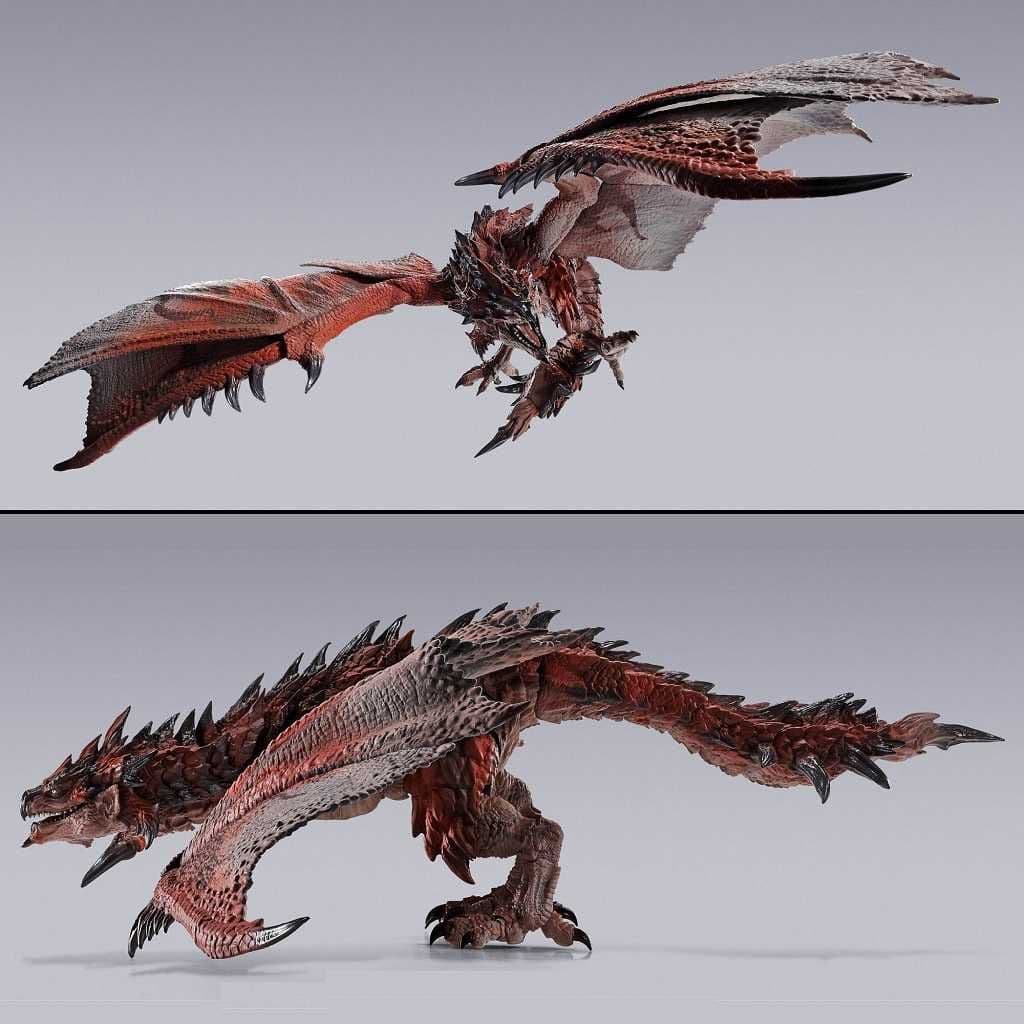 MONSTER HUNTER S H MONSTERARTS RATHALOS ACTION FIGURE FROM BANDAI ...