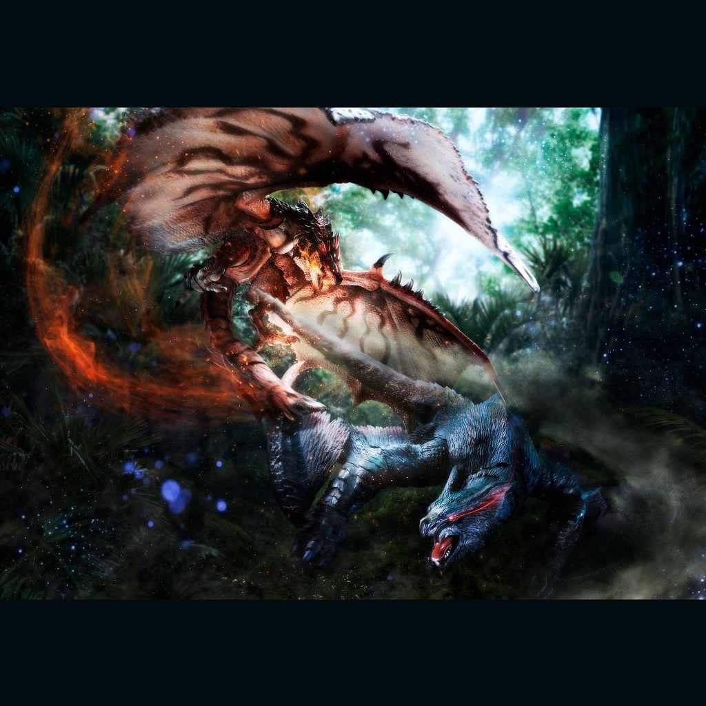 MONSTER HUNTER S H MONSTERARTS RATHALOS ACTION FIGURE FROM BANDAI ...