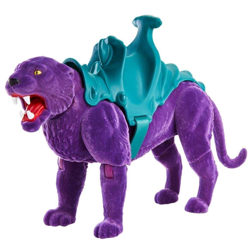 MOTU 2021 PANTHOR FLOCKED COLLECTORS EDITION EXCLUSIVE FROM MATTEL