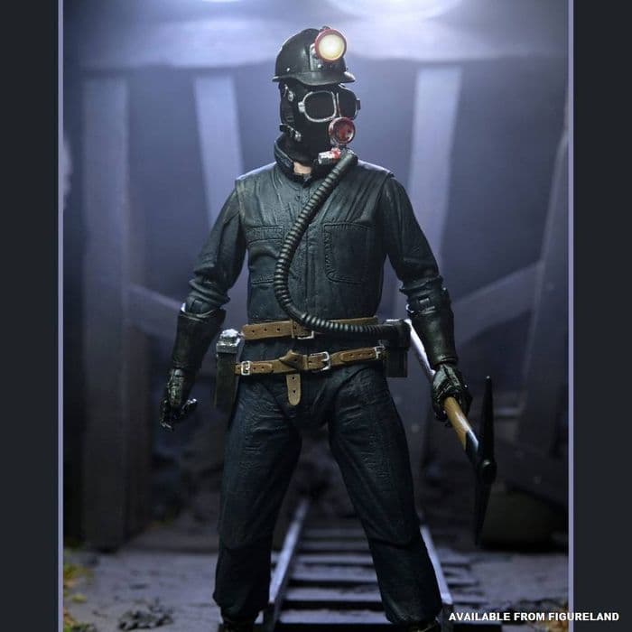MY BLOODY VALENTINE ULTIMATE THE MINER 7 INCH SCALE ACTION FIGURE FROM NECA