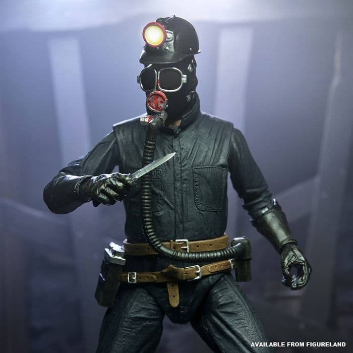 MY BLOODY VALENTINE ULTIMATE THE MINER 7 INCH SCALE ACTION FIGURE FROM NECA