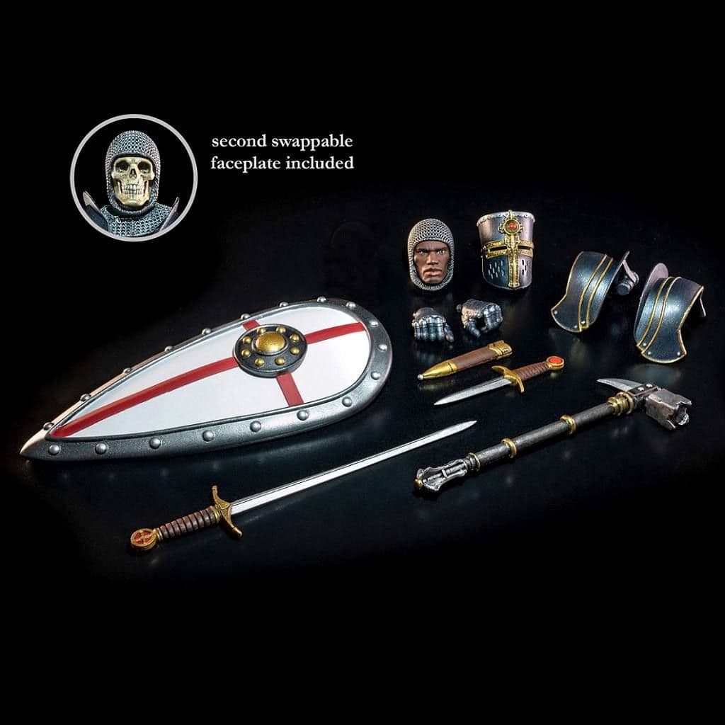 MYTHIC LEGIONS NECRONOMINUS SIR ELIJAH ACTION FIGURE FROM FOUR HORSEMEN ...