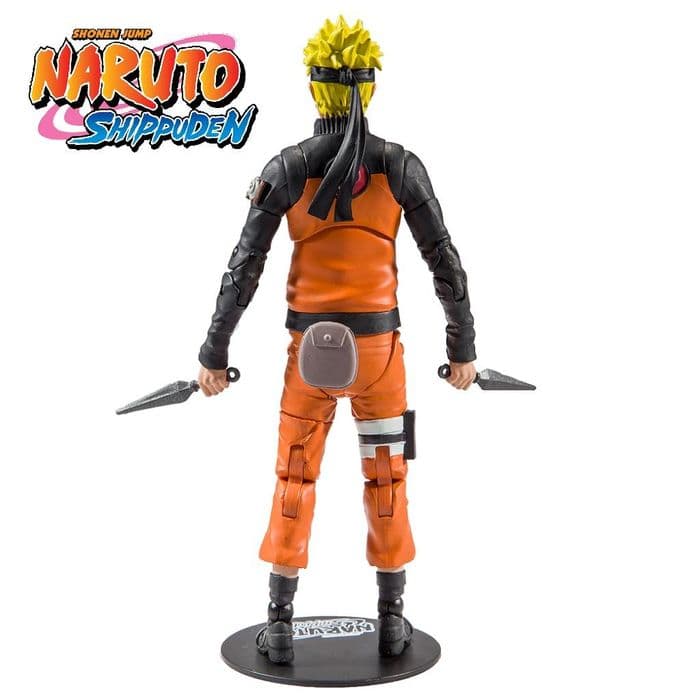 NARUTO SHIPPUDEN NARUTO UZUMAKI VERSION 2 7" ACTION FIGURE FROM ...