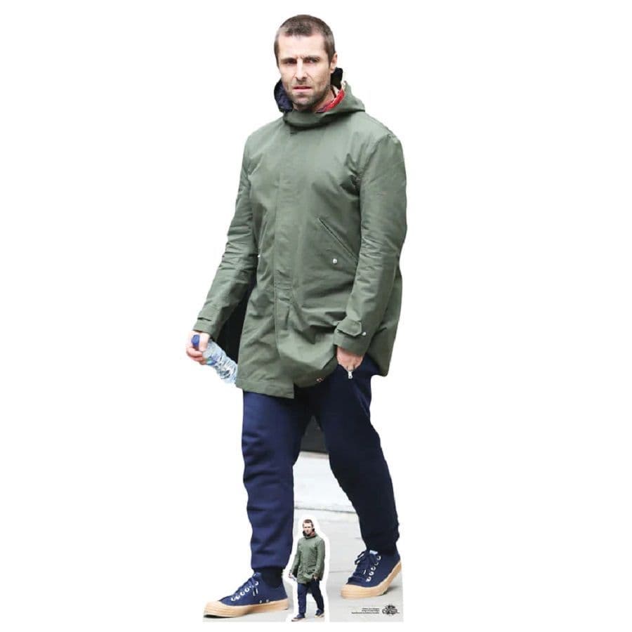 OASIS LIAM GALLAGHER LIFE SIZE CARDBOARD CUT OUT