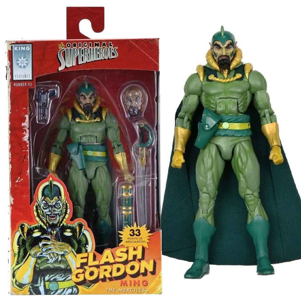 ORIGINAL SUPERHEROES 7" SCALE ACTION FIGURE SERIES 1 ASSORTMENT KING ...