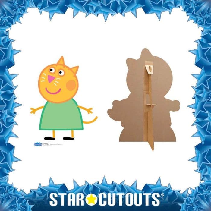 PEPPA PIG CANDY CAT CARDBOARD CUT OUT