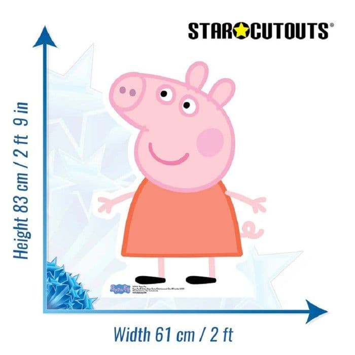 PEPPA PIG CARDBOARD CUT OUT