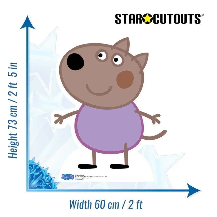 PEPPA PIG DANNY DOG CARDBOARD CUT OUT