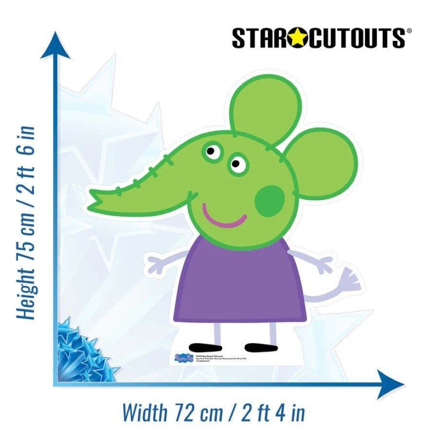 PEPPA PIG EMILY ELEPHANT HALLOWEEN CARDBOARD CUT OUT