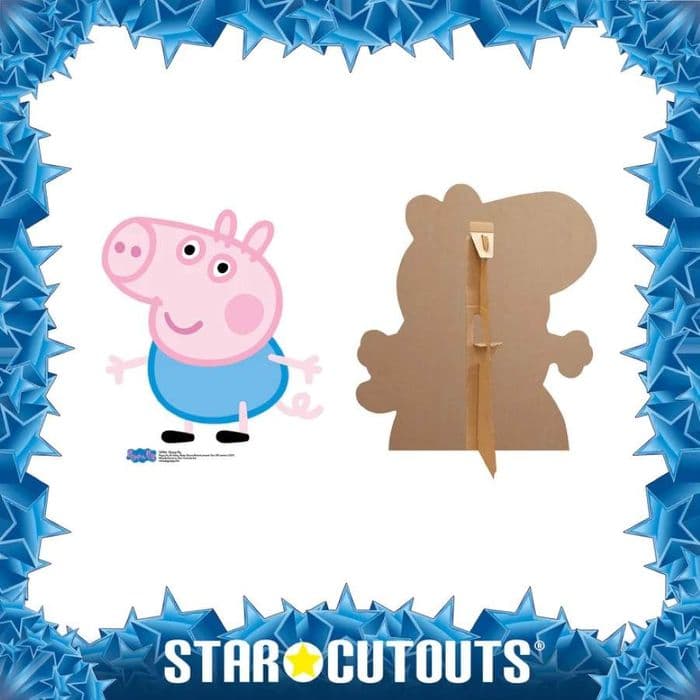 PEPPA PIG GEORGE PIG CARDBOARD CUT OUT