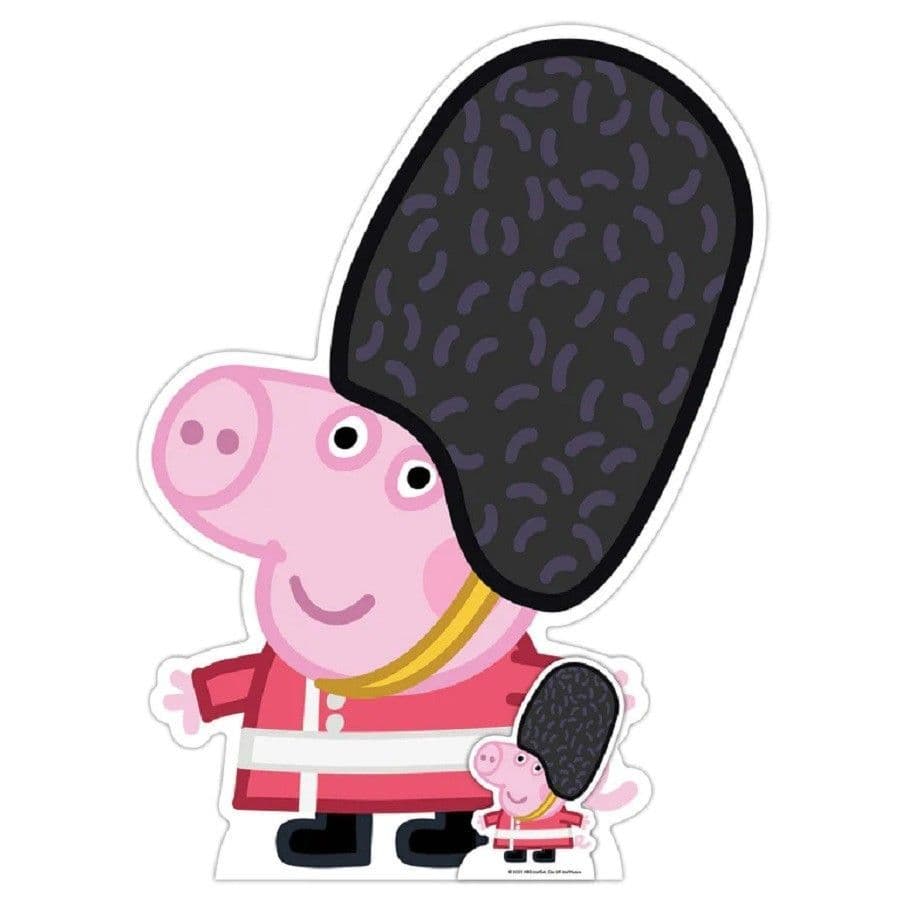 PEPPA PIG GEORGE PIG PALACE GUARD CARDBOARD CUT OUT