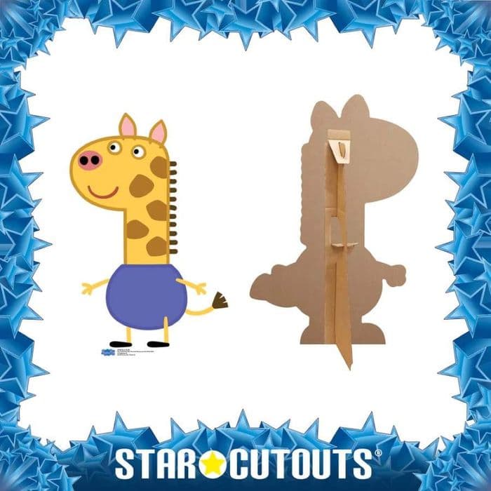 PEPPA PIG GERALD GIRAFFE CARDBOARD CUT OUT