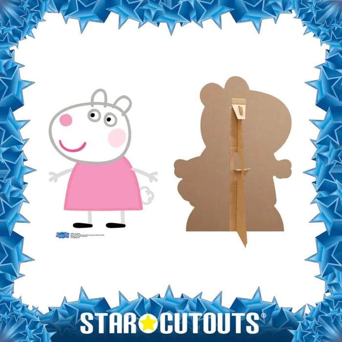 PEPPA PIG SUZY SHEEP CARDBOARD CUT OUT