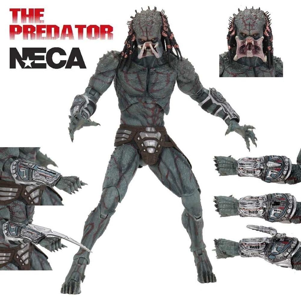 PREDATOR 2018 DELUXE ARMOURED ASSASSIN PREDATOR 12" ACTION FIGURE FROM NECA