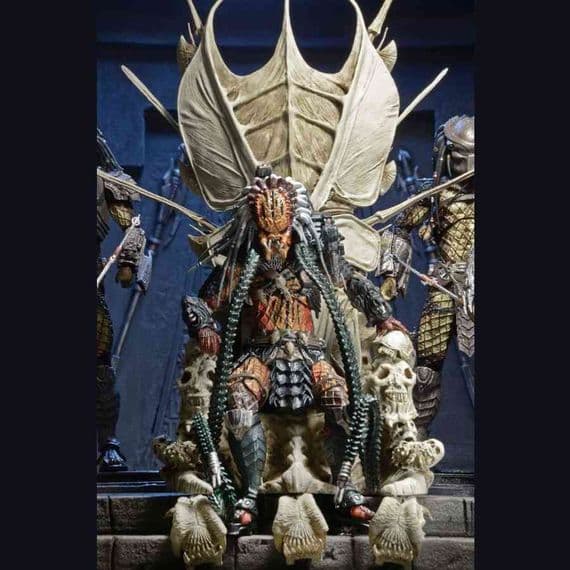 PREDATOR BONE THRONE DIORAMA ELEMENT FROM NECA