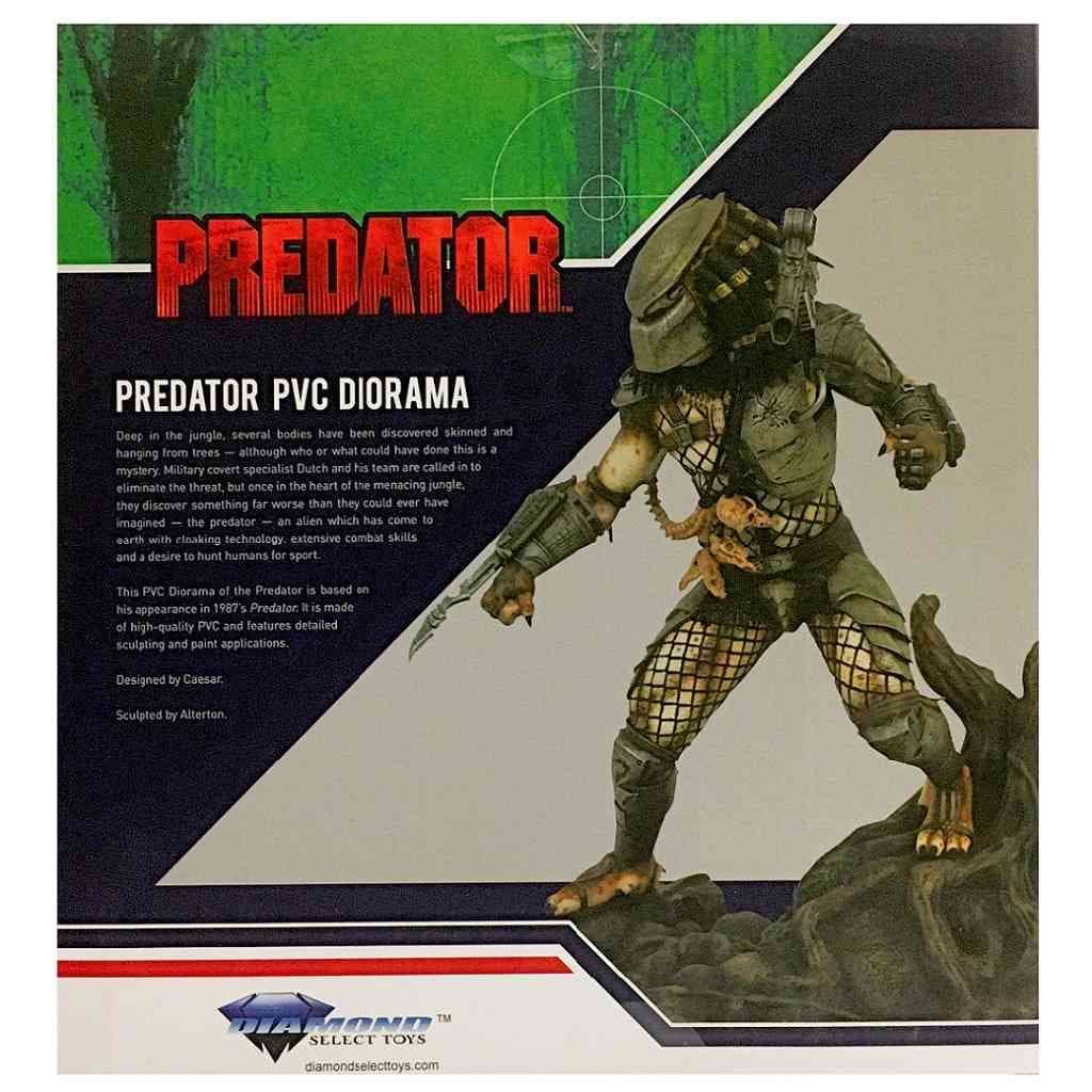 PREDATOR JUNGLE PREDATOR MOVIE GALLERY PVC DIORAMA FROM DIAMOND SELECT TOYS