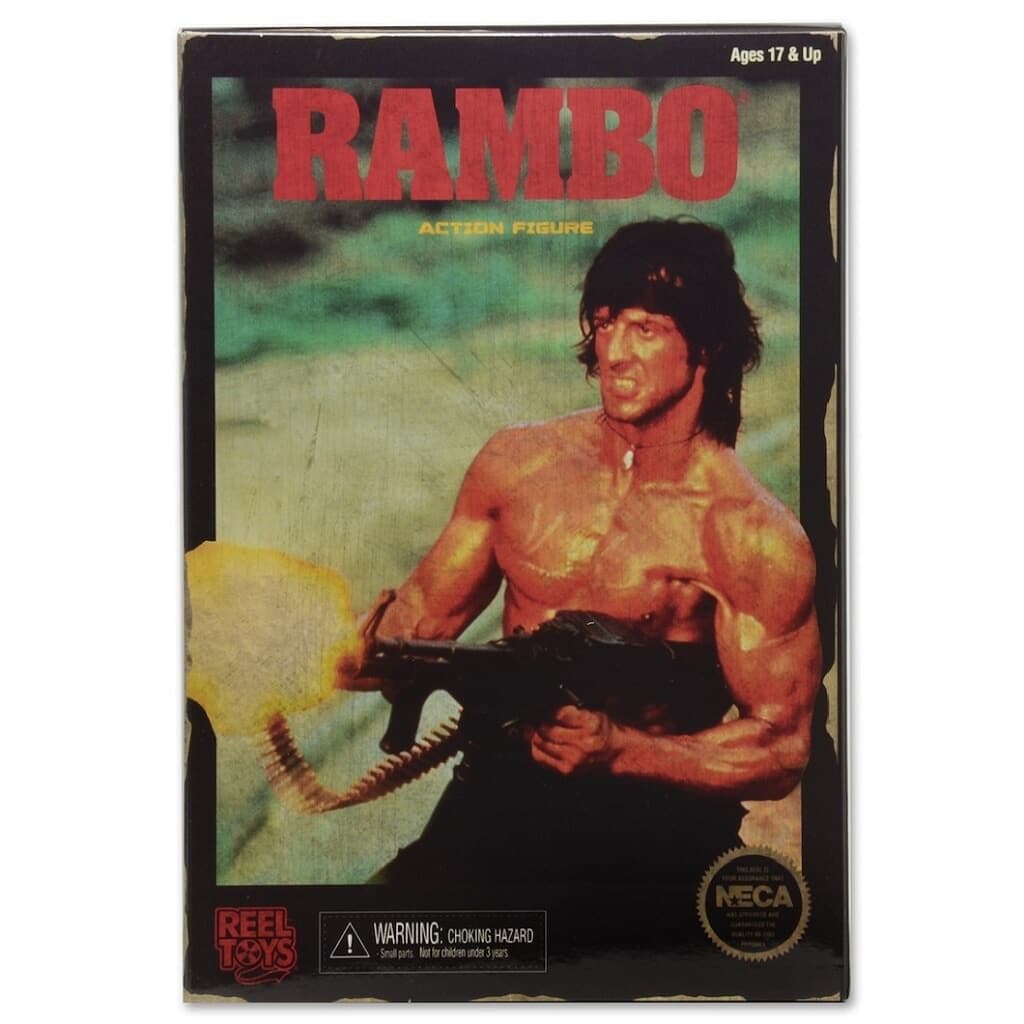 RAMBO 7" FIRST BLOOD PART II CLASSIC VIDEO GAME APPEARANCE ACTION ...