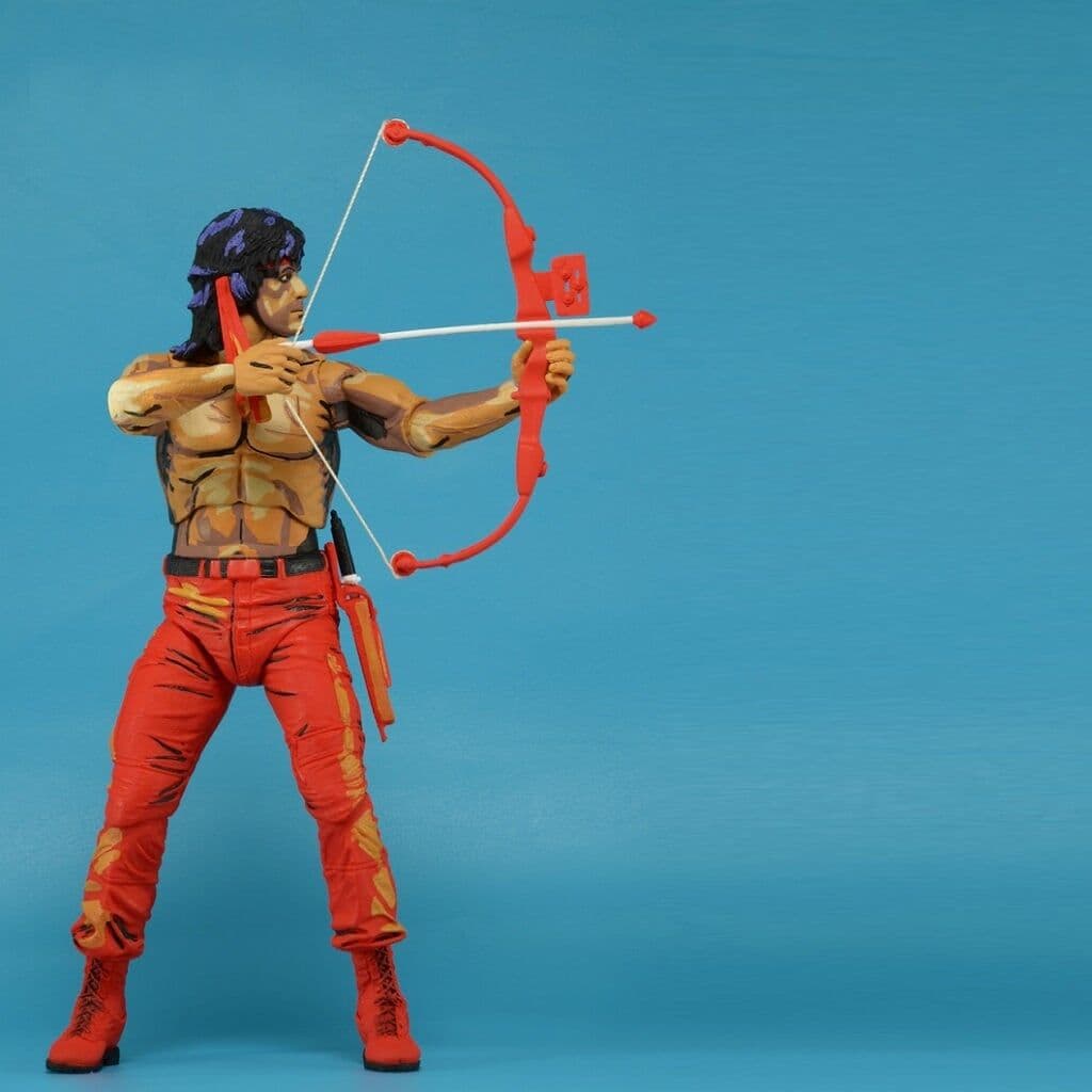 RAMBO 7" FIRST BLOOD PART II CLASSIC VIDEO GAME APPEARANCE ACTION ...
