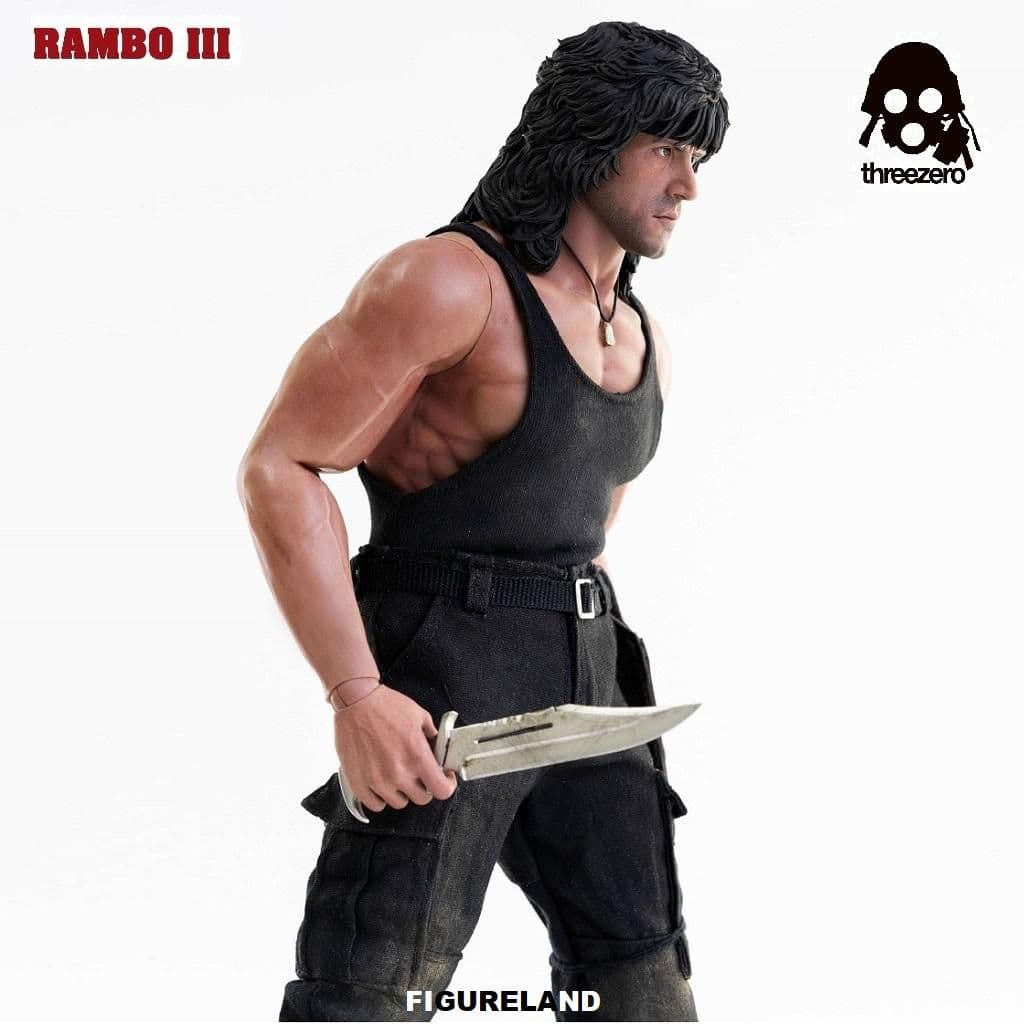 RAMBO III JOHN RAMBO 1 6 SCALE ACTION FIGURE FROM THREEZERO