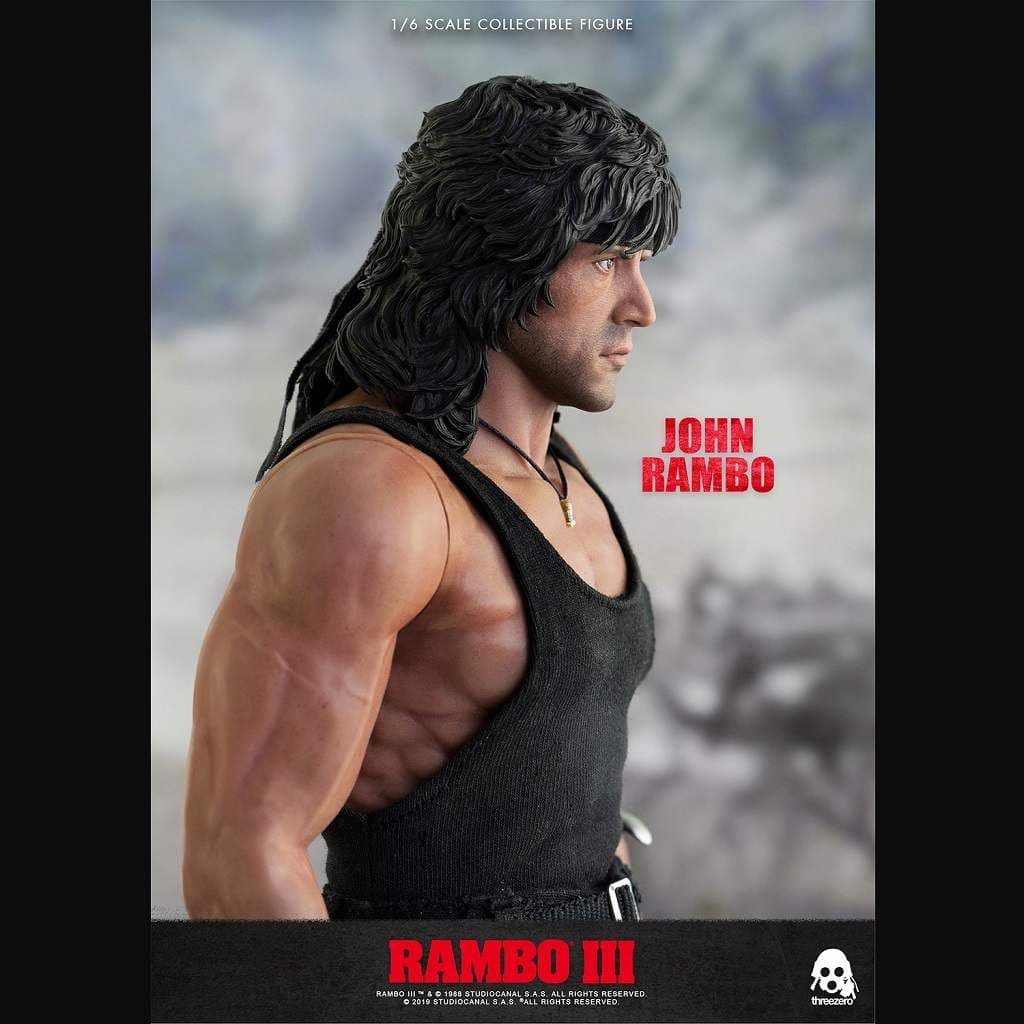 RAMBO III JOHN RAMBO 1 6 SCALE ACTION FIGURE FROM THREEZERO