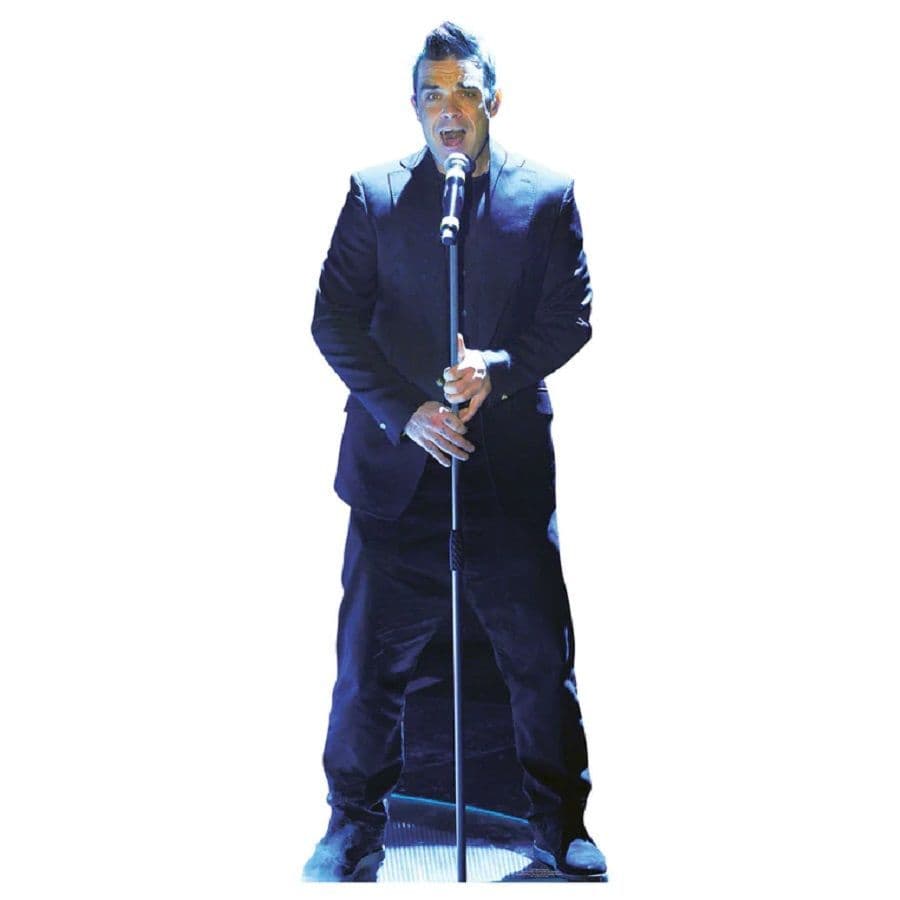 ROBBIE WILLIAMS LIFE SIZE CARDBOARD CUT OUT