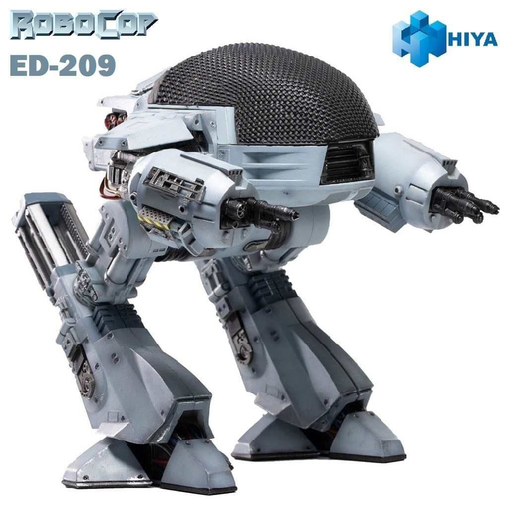 ROBOCOP ED-209 WITH SOUND 1 18 EXQUISITE MINI ACTION FIGURE FROM HIYA TOYS