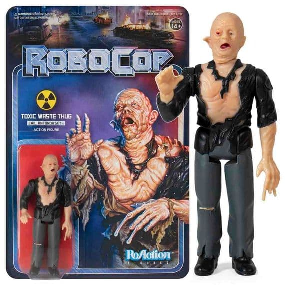 ROBOCOP REACTION EMIL ANTONOWSKY ACTION FIGURE FROM SUPER7