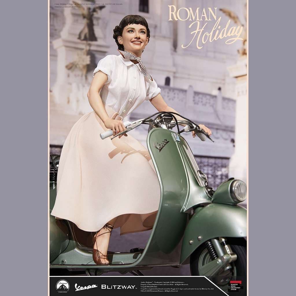 ROMAN HOLIDAY 1 4 PRINCESS ANN AUDREY HEPBURN SUPERB SCALE STATUE WITH ...