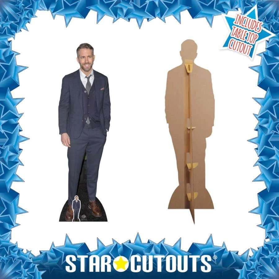 RYAN REYNOLDS LIFE SIZE CARDBOARD CUT OUT