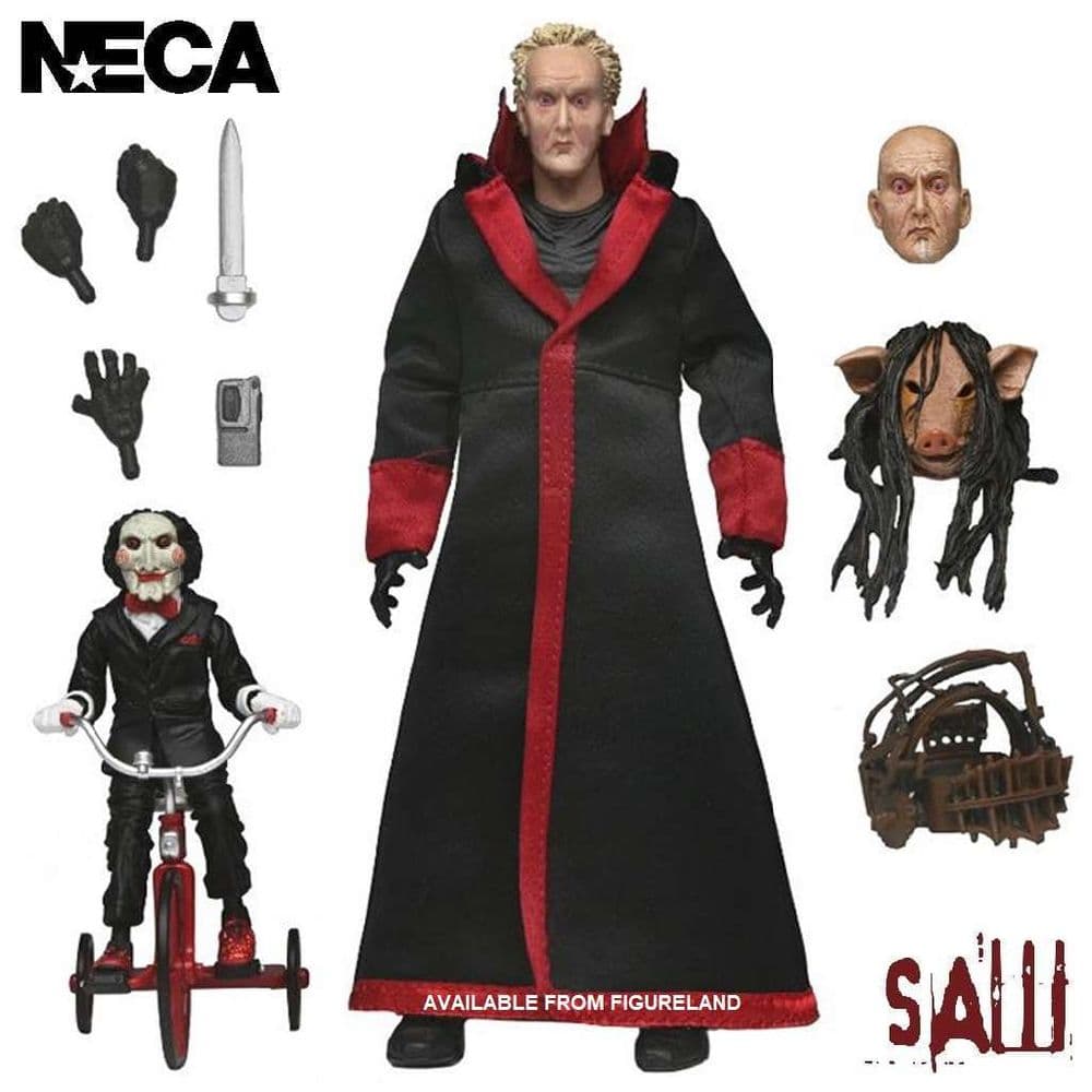 SAW JIGSAW KILLER BLACK ROBE ULTIMATE 7 INCH SCALE ACTION FIGURE FROM NECA