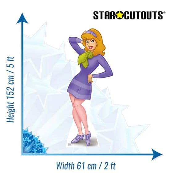 SCOOBY DOO DAPHNE LIFE SIZE CARDBOARD CUT OUT