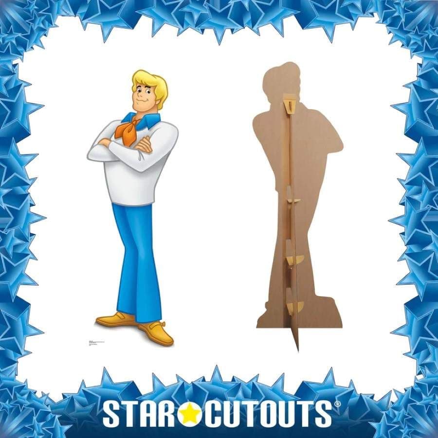 SCOOBY DOO FRED LIFE SIZE CARDBOARD CUT OUT