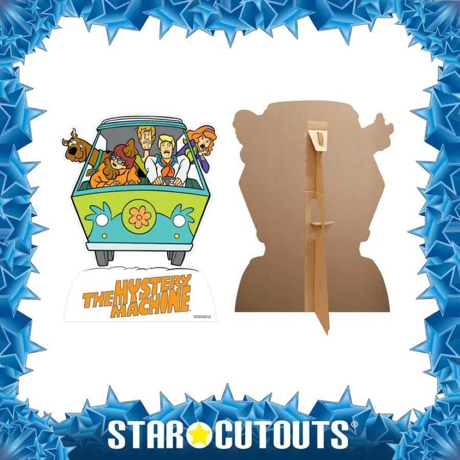 SCOOBY DOO MYSTERY MACHINE CARDBOARD CUT OUT
