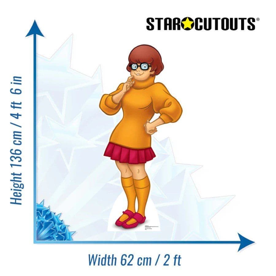 SCOOBY DOO VELMA LIFE SIZE CARDBOARD CUT OUT