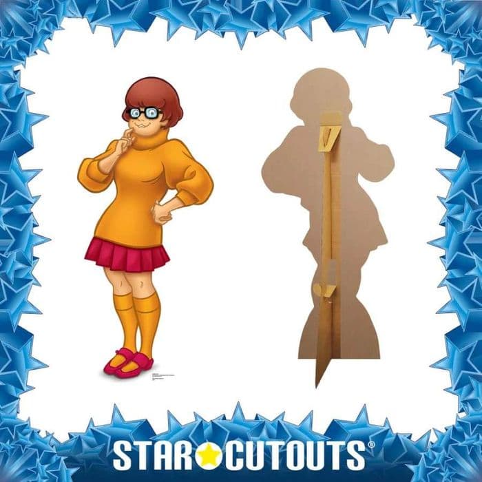 SCOOBY DOO VELMA LIFE SIZE CARDBOARD CUT OUT
