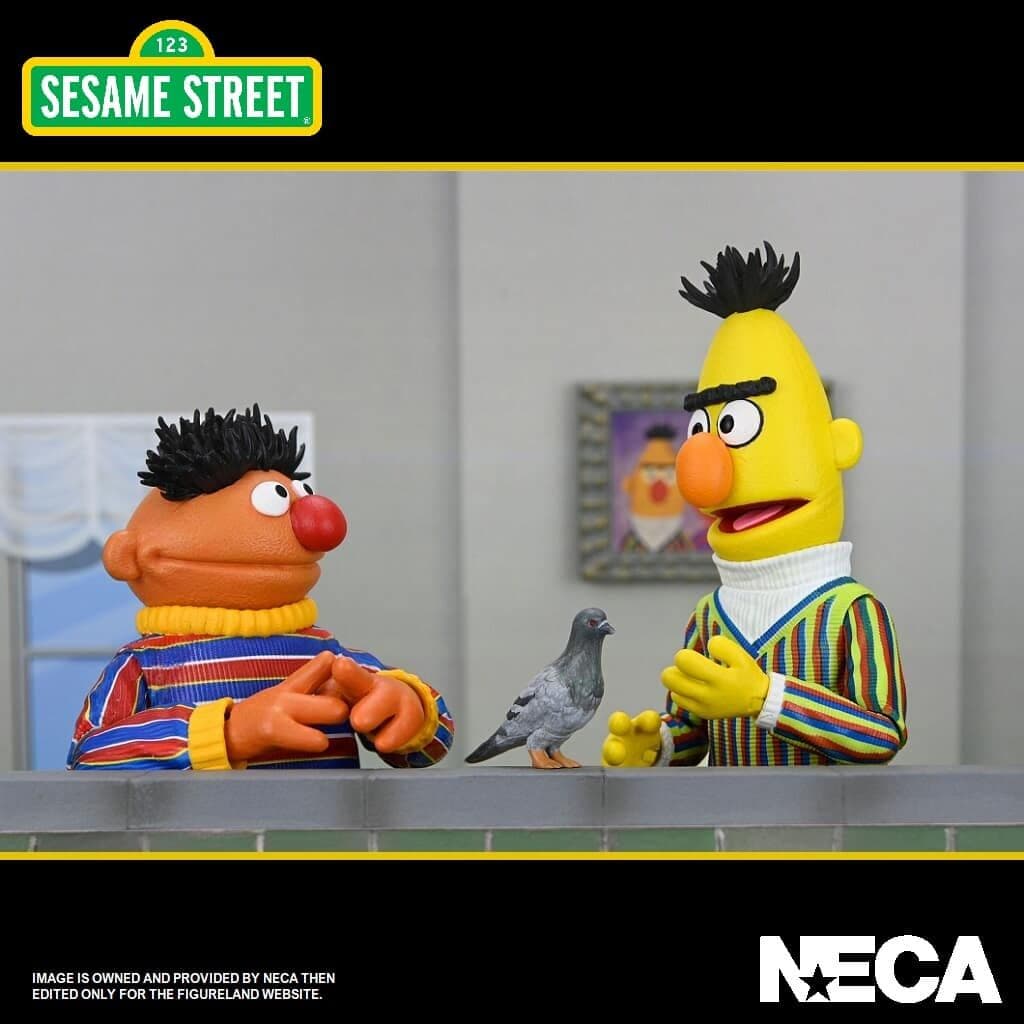 SESAME STREET ULTIMATE BERT 7 INCH SCALE ACTION FIGURE FROM NECA