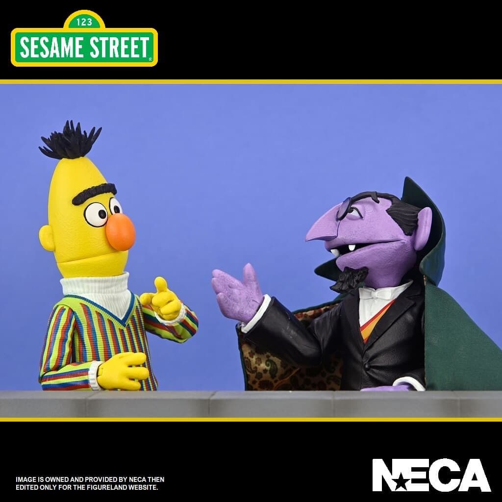 SESAME STREET ULTIMATE BERT 7 INCH SCALE ACTION FIGURE FROM NECA