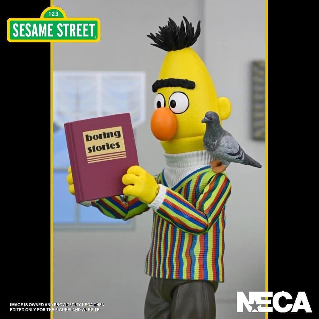 SESAME STREET ULTIMATE BERT 7 INCH SCALE ACTION FIGURE FROM NECA