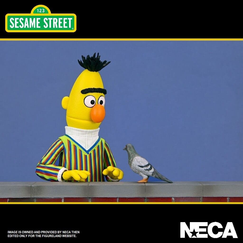 SESAME STREET ULTIMATE BERT 7 INCH SCALE ACTION FIGURE FROM NECA