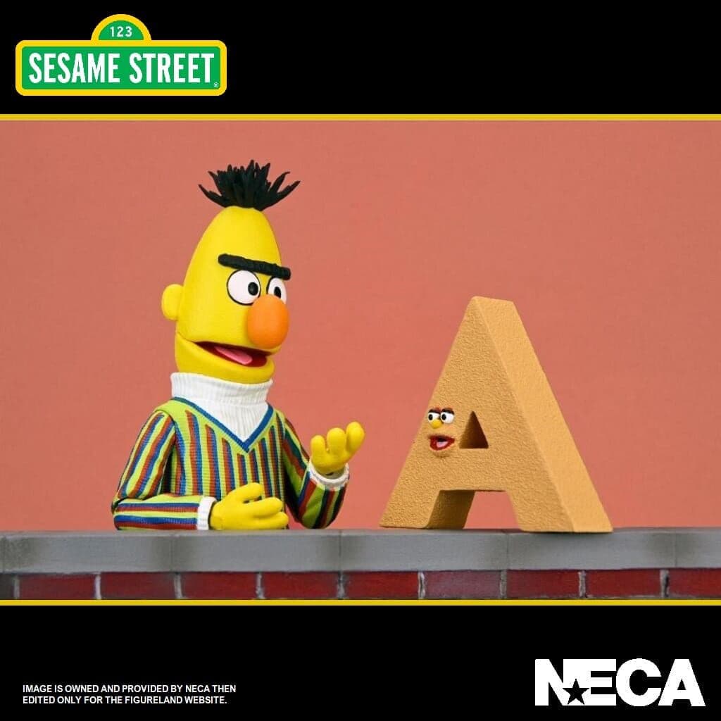 SESAME STREET ULTIMATE BERT 7 INCH SCALE ACTION FIGURE FROM NECA