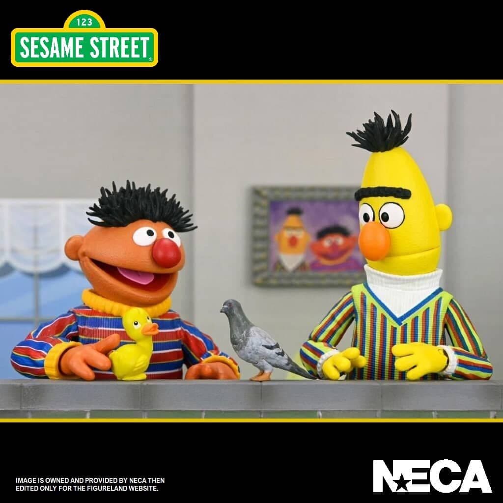 SESAME STREET ULTIMATE BERT 7 INCH SCALE ACTION FIGURE FROM NECA